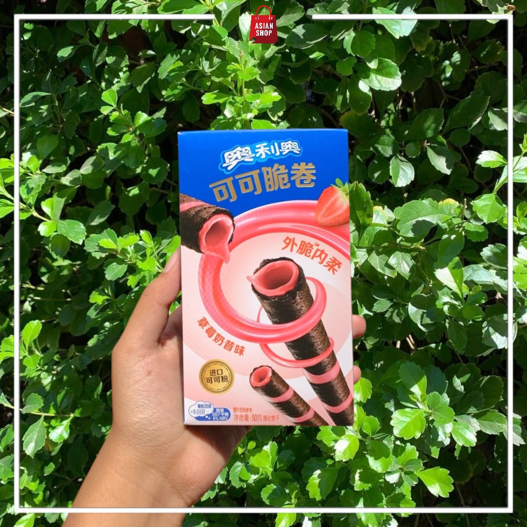 Oreo Crispy Wafer (goût fraise, vanille, chocolat) – Asianshop Maroc